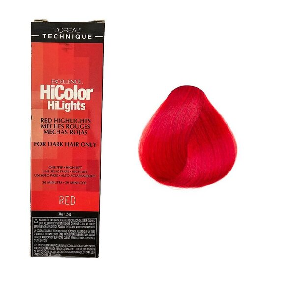 L'Oreal | Hair | Loreal Technique Hicolor Red Permanent Hair Color ...